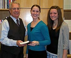 Students Present USU President with Common Literature Novel