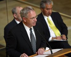Merrill-Cazier Library Dedicated