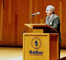President Albrecht Opens Tanner Symposium